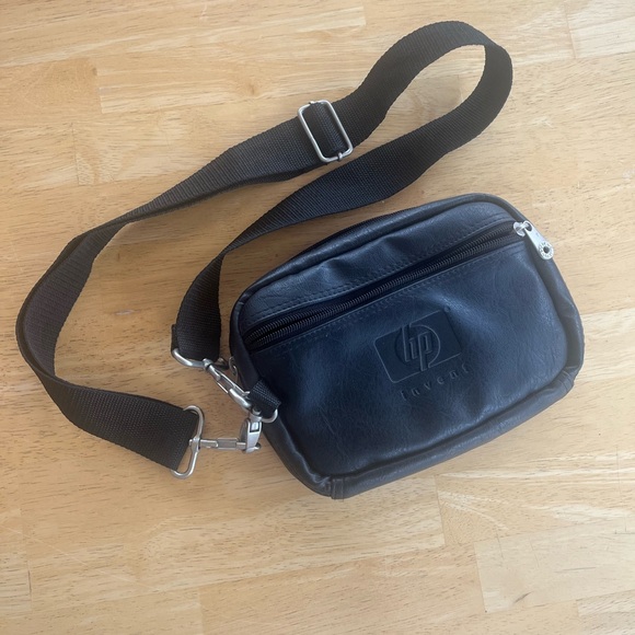 HP | Bags | Leather Hp Cushioned Bag | Poshmark